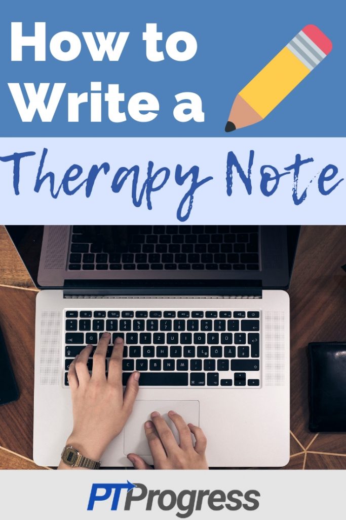 Physical Therapy SOAP Note Example Therapy Daily Note 