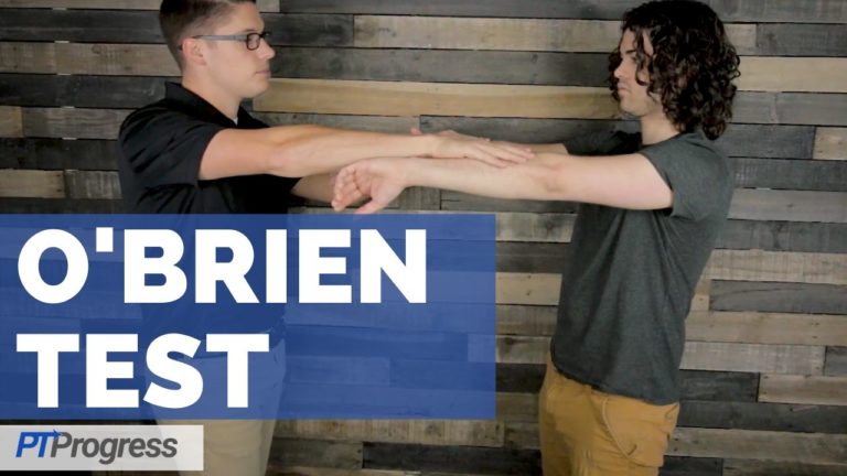 O'Brien Test | What is the OBrien Test and How to Perform It • PTProgress